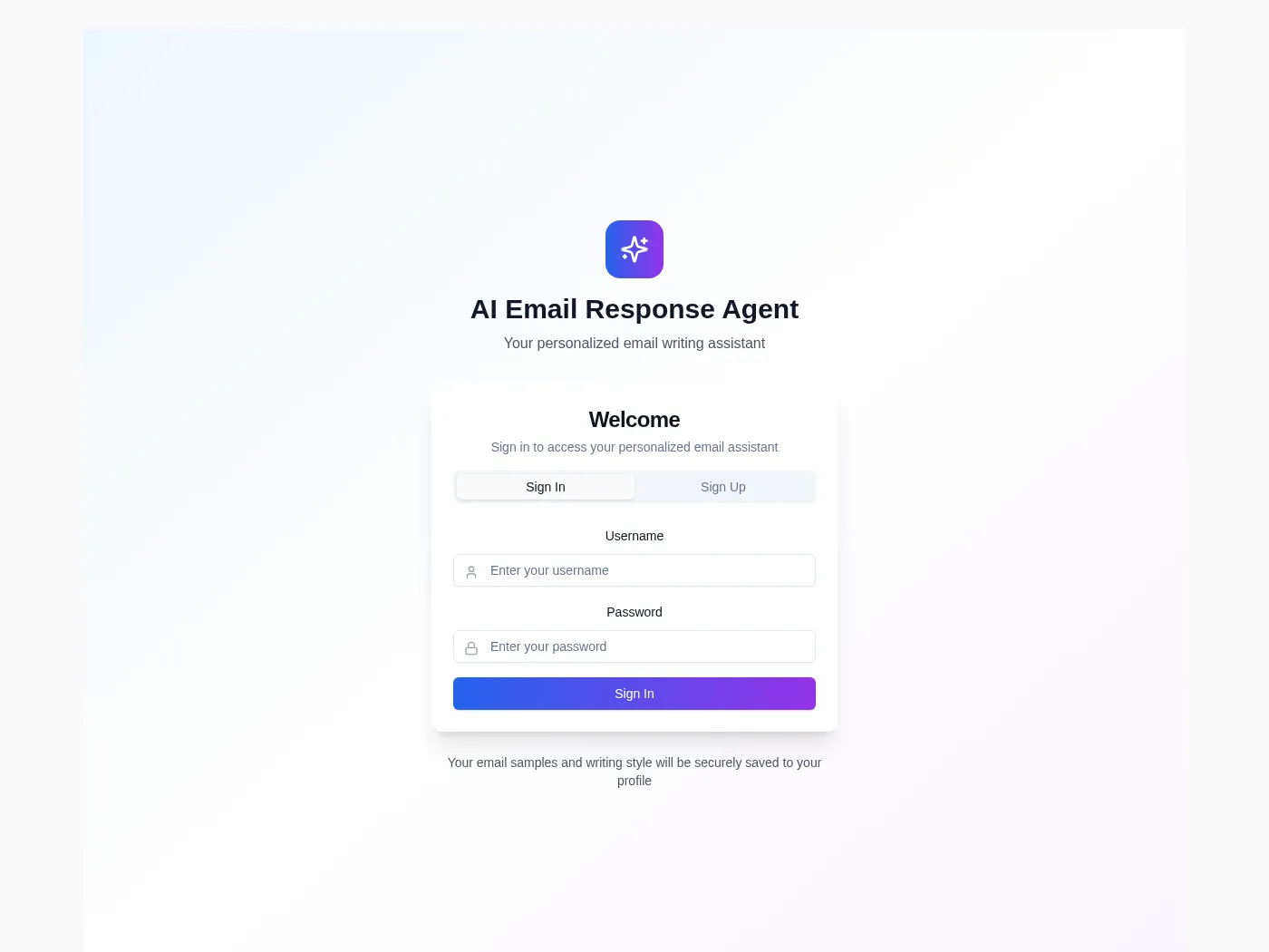 AI Email Response Agent: Personalized, Style-Adaptive Email Assistant