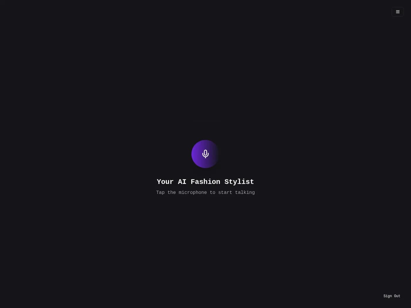 AI Fashion Stylist & Voice Assistant