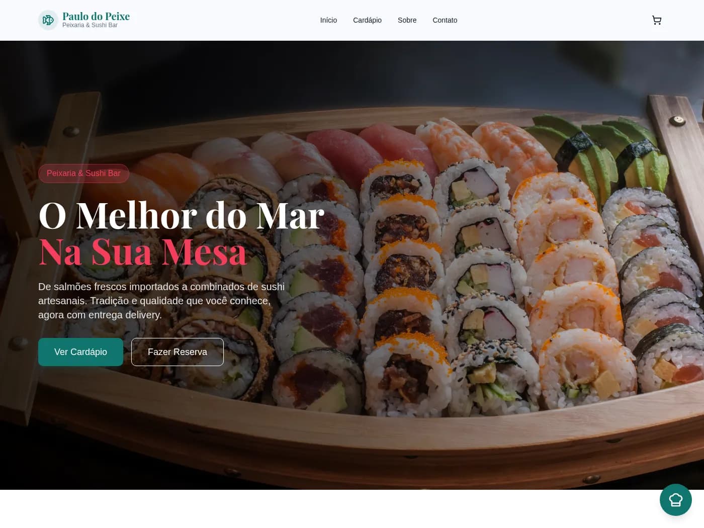 AI Fish Market Website