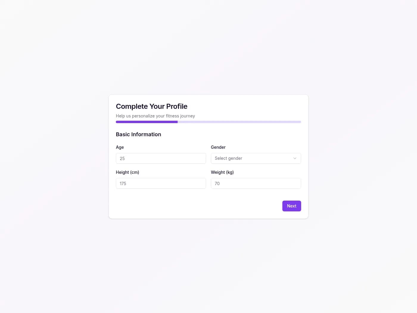 AI-Driven Fitness and Nutrition Companion Platform