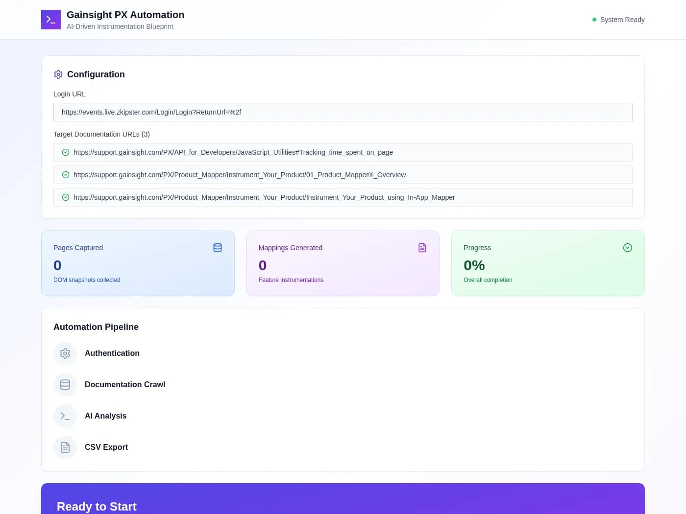AI-Driven Gainsight PX Instrumentation Automation Blueprint