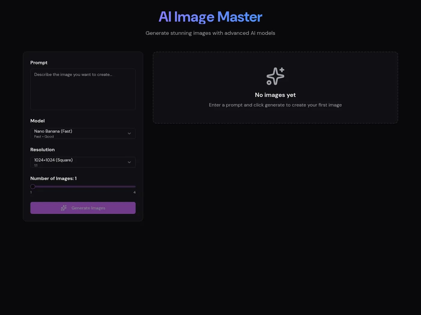 AI Generative Image Master - Flexible, Multi-Model Image Creation Platform