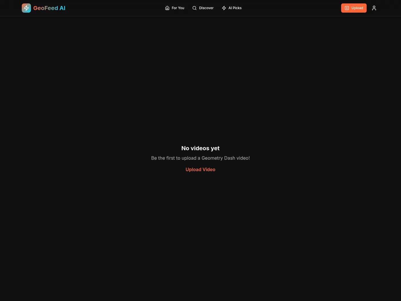AI Video Feed for Geometry Dash Community