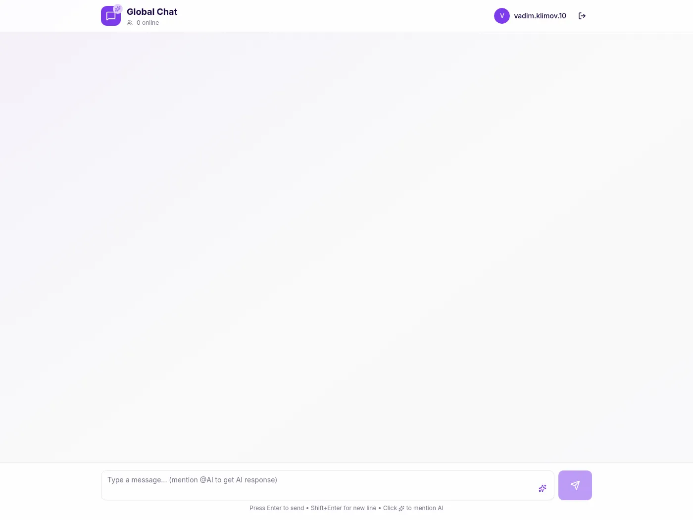 AI-Powered Next-Gen Messenger with Global Chat