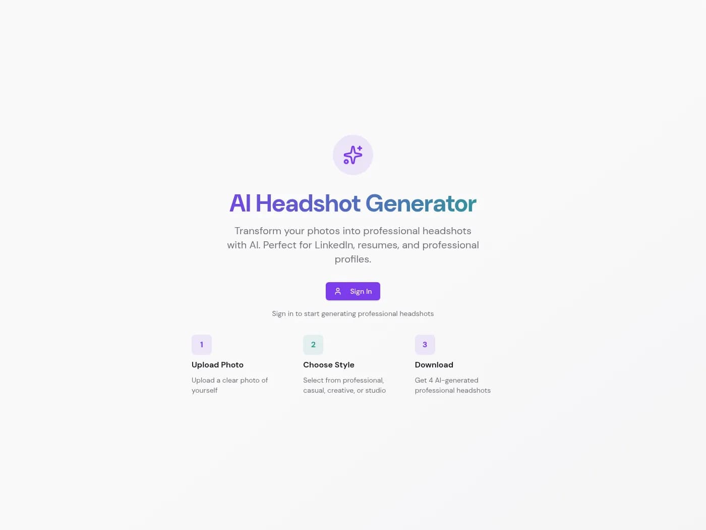 AI Headshot Generator