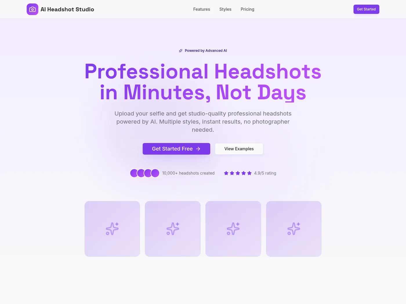 AI Headshot Studio