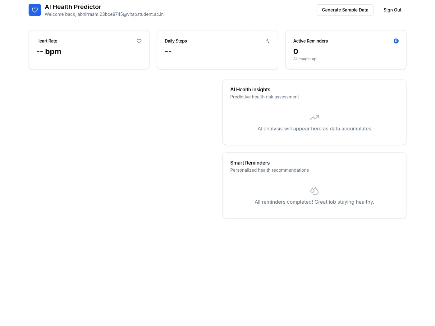 AI Health Predictor