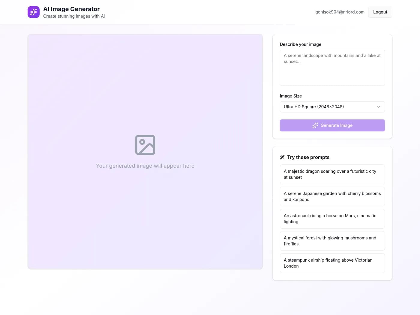 AI Image Generator Pro