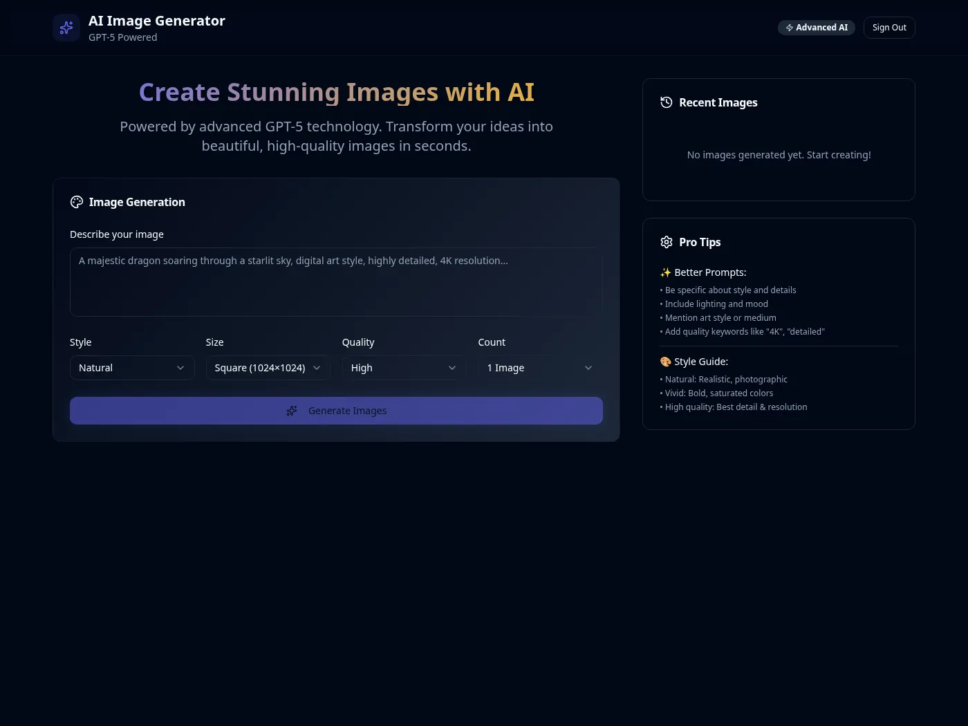 AI Image Generator