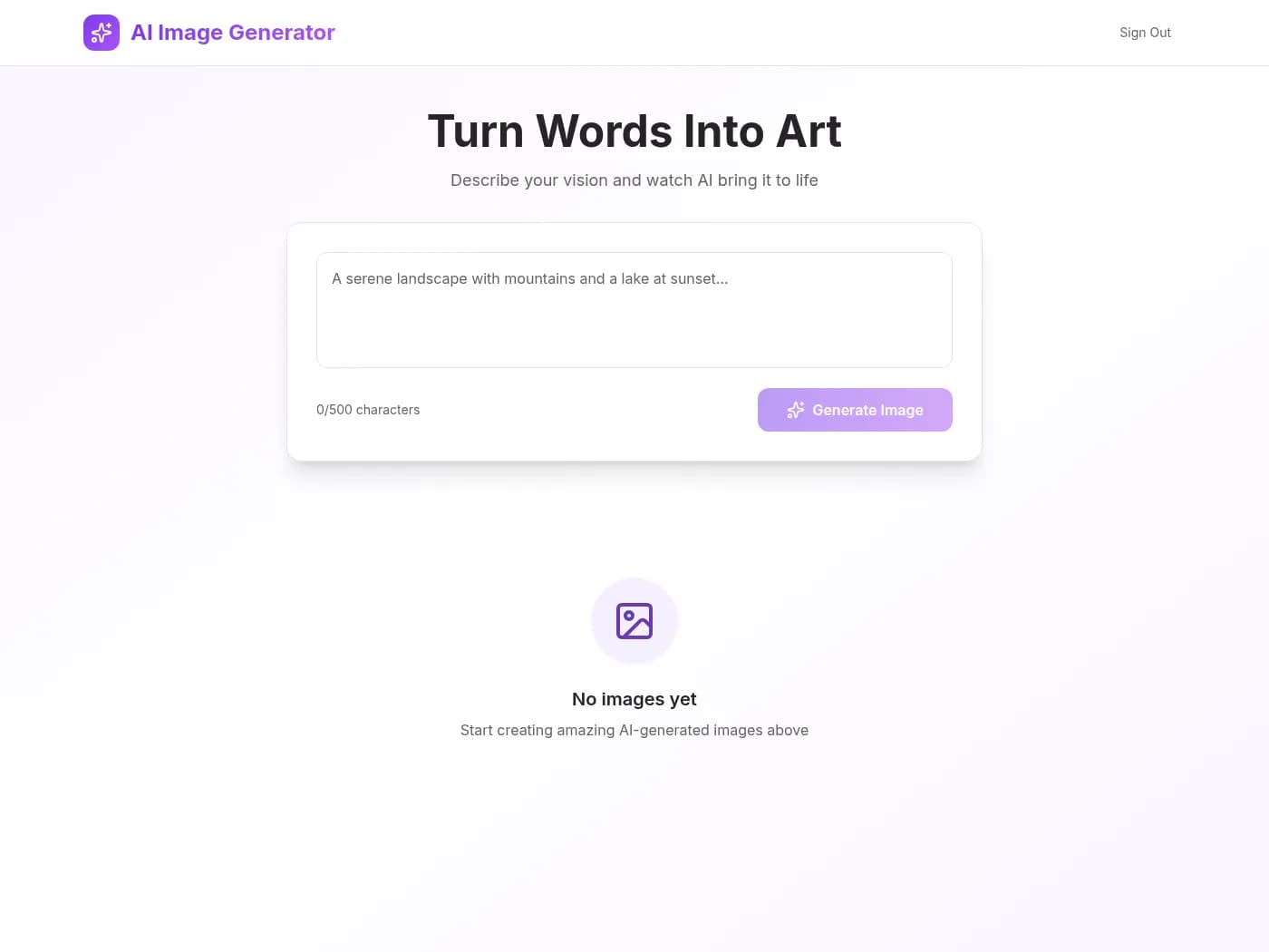AI Image Generator