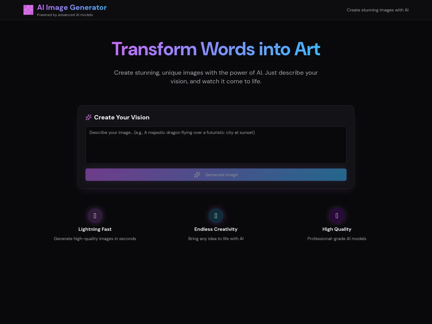 AI Image Generator