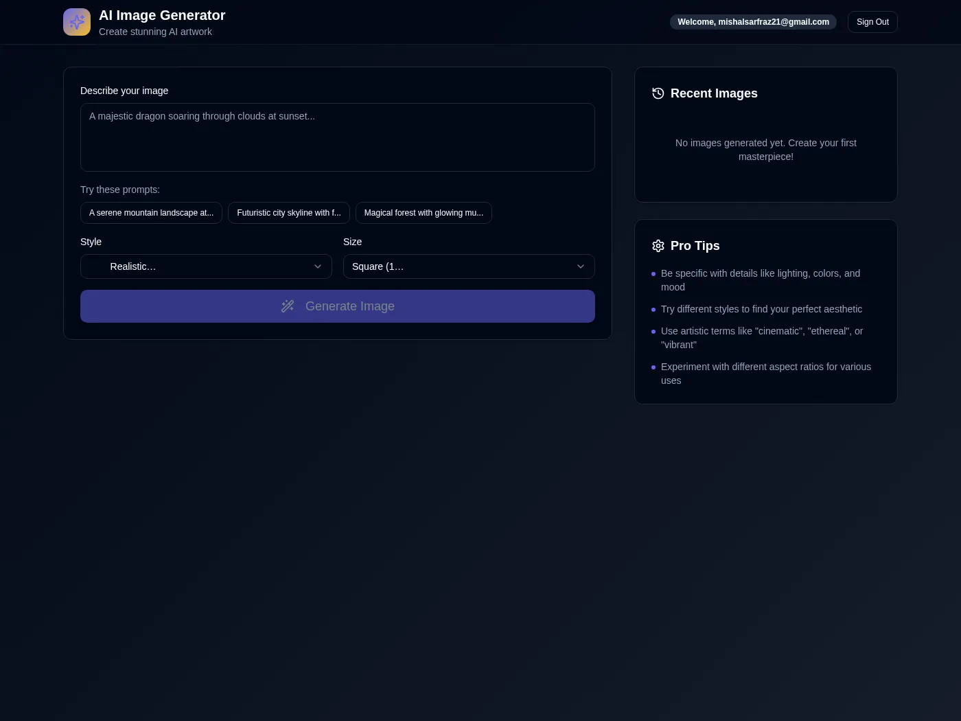 AI Image Generator