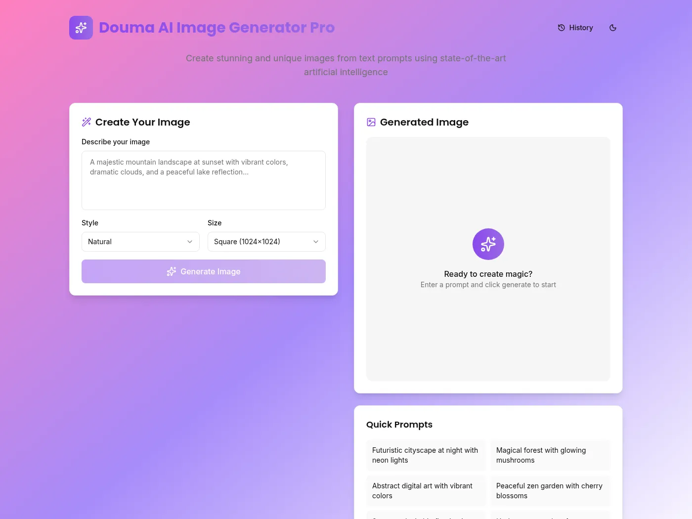 AI Image Generator Pro
