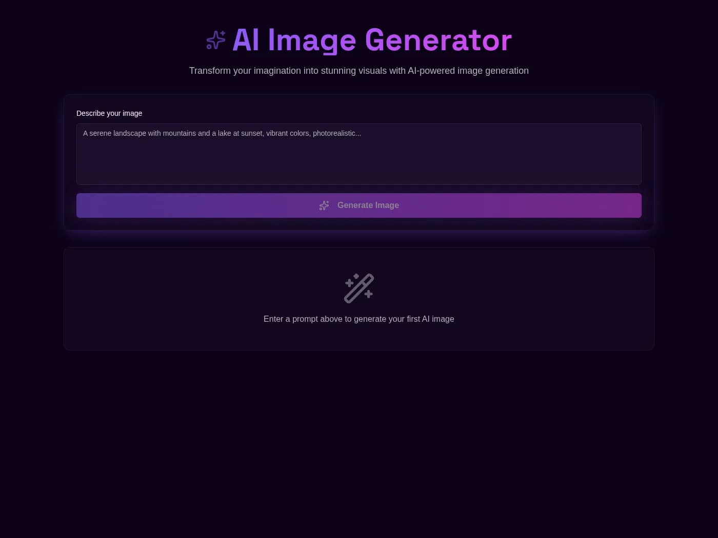 AI Image Generator