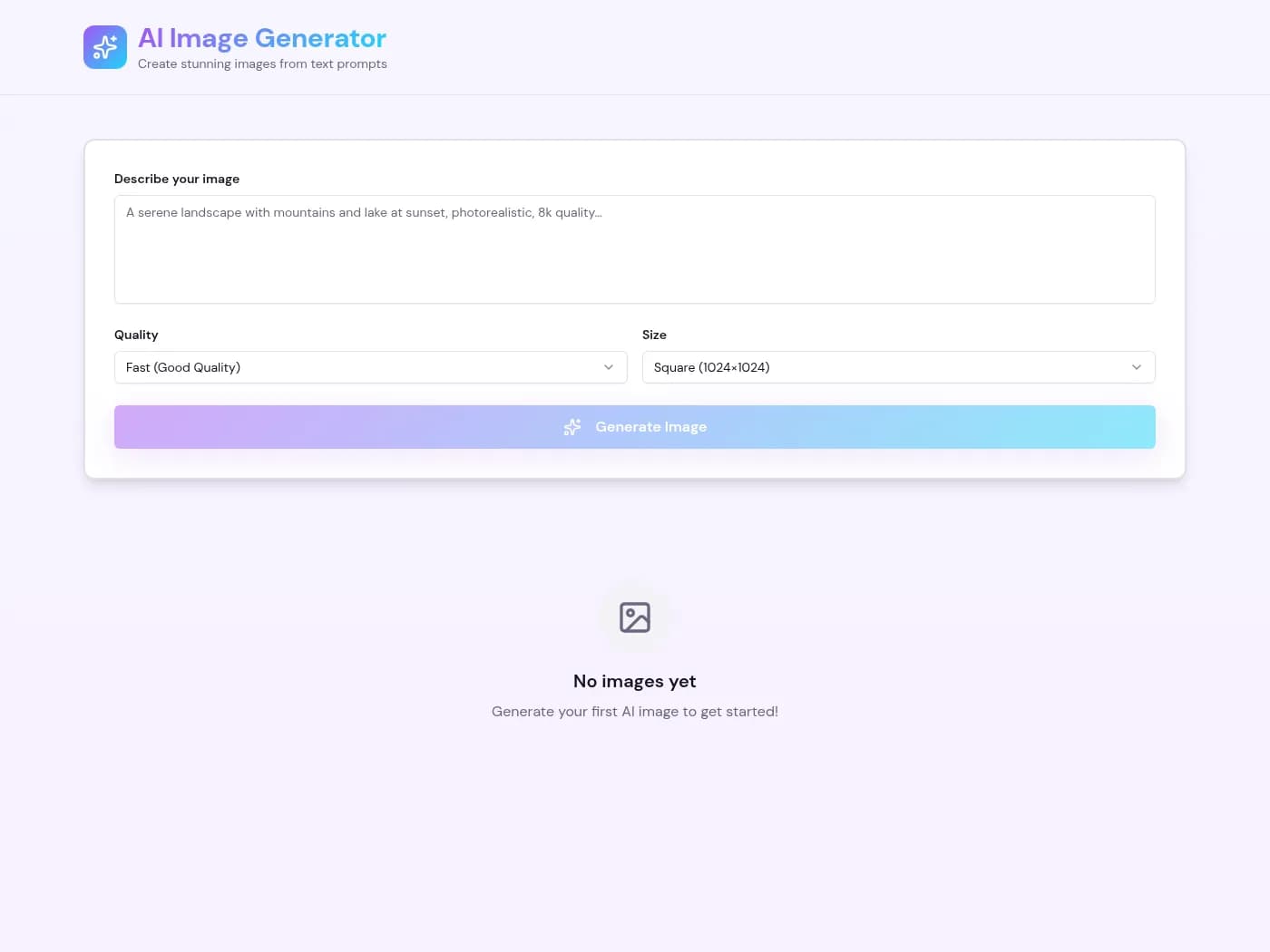 AI Image Generator