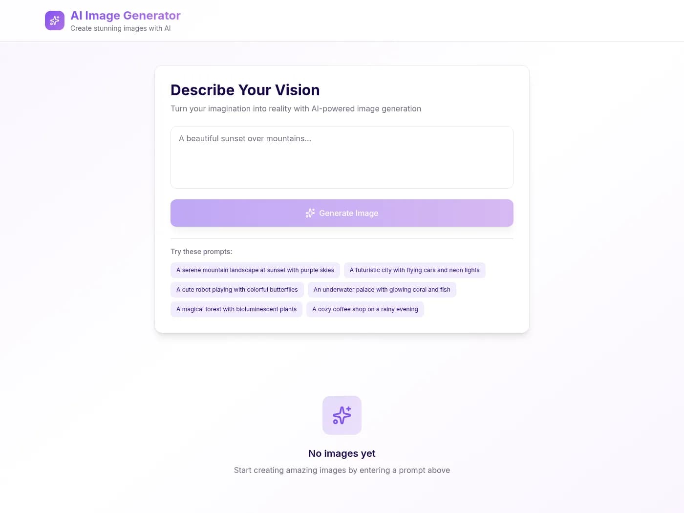 AI Image Generator