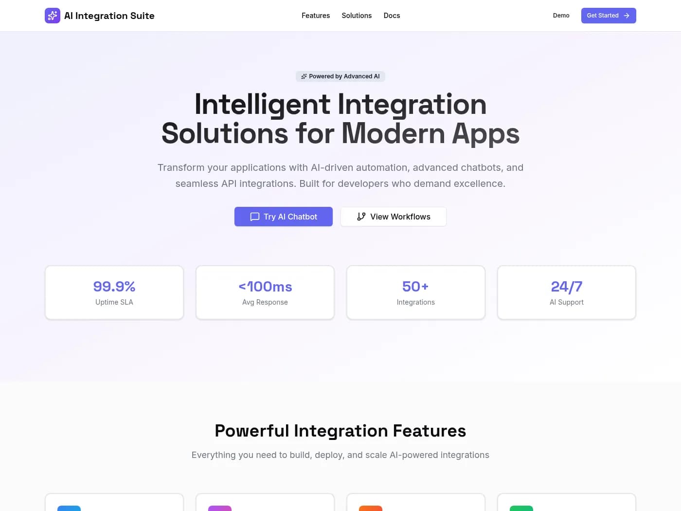 AI Integration Solutions Suite