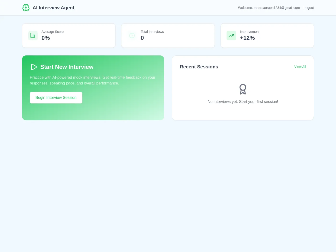 AI Interview Agent and Feedback Assistant