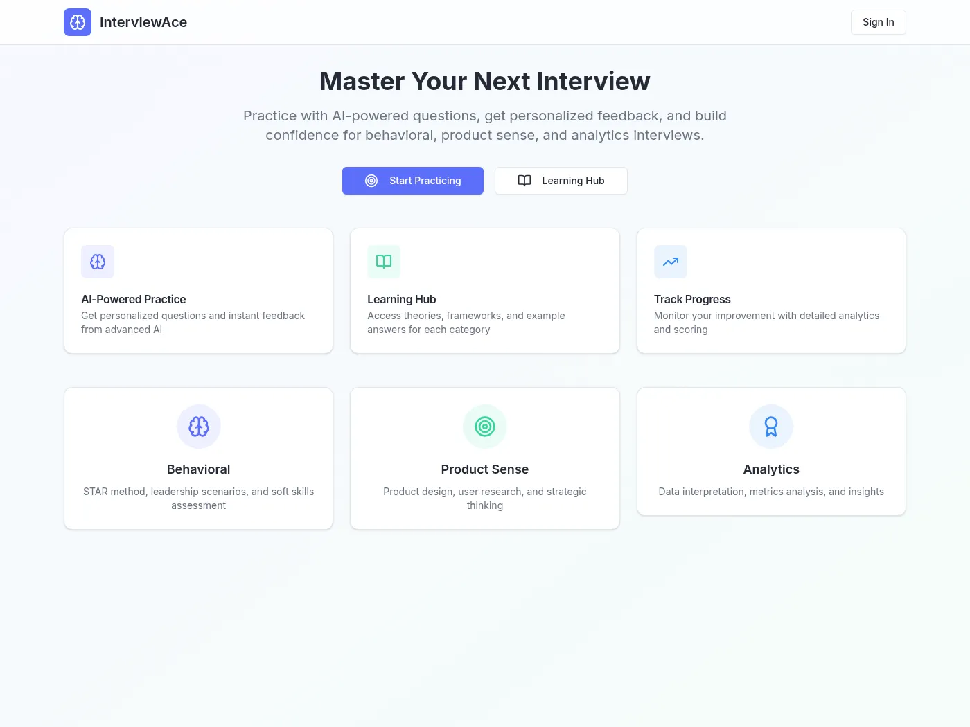 AI-Driven Interview Preparation Platform