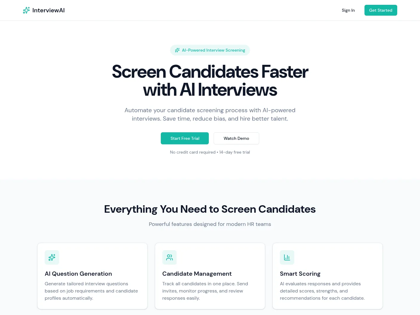 AI Interview Screener
