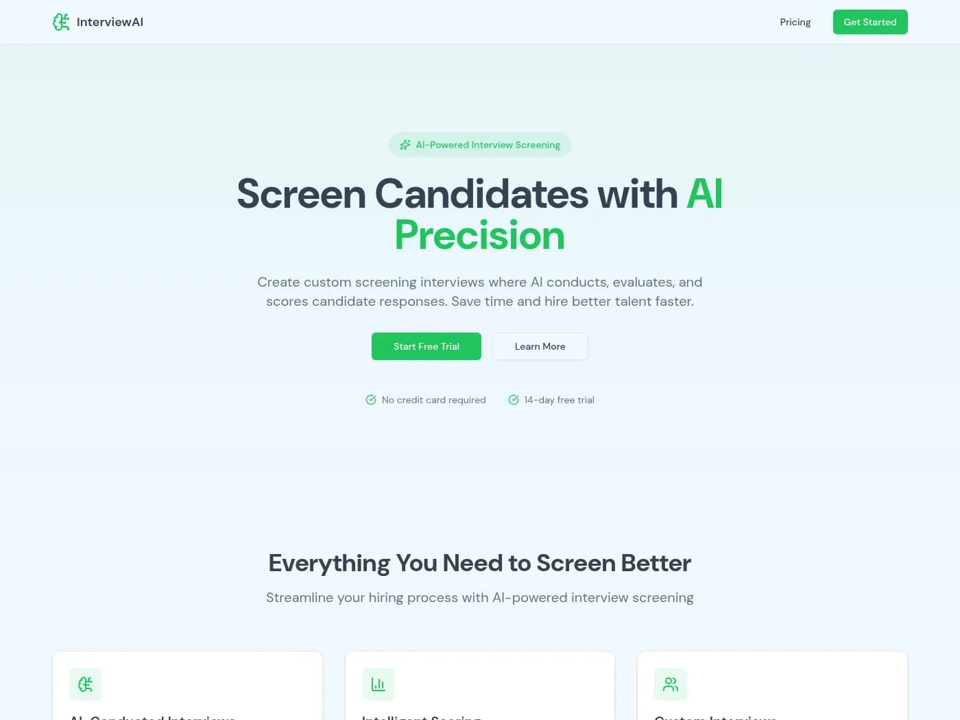AI Interview Screening Platform for Companies and Recruiters