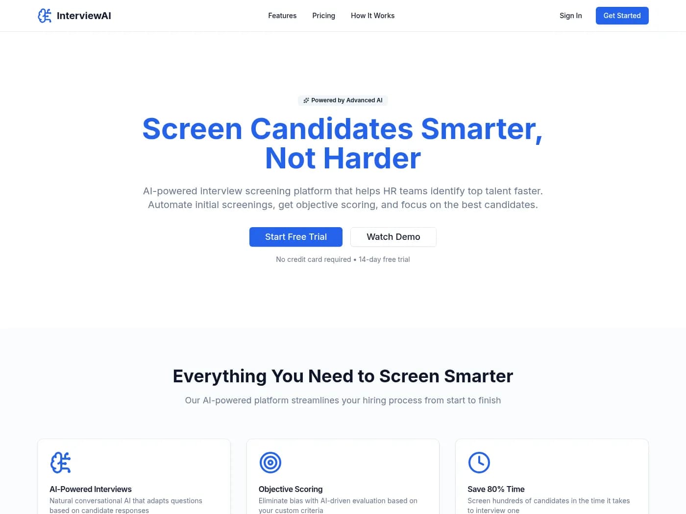 AI Interview Screening Platform for Hiring Teams