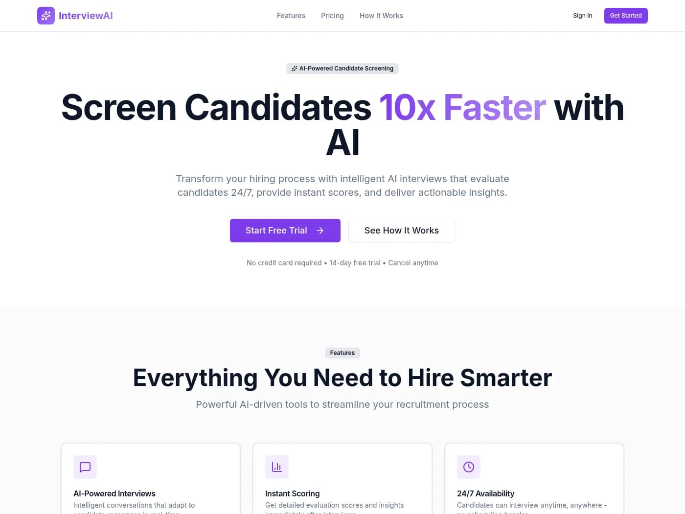 AI Interview Screening Platform for HR Teams