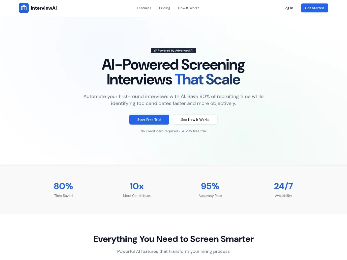 AI Interview Screening Platform
