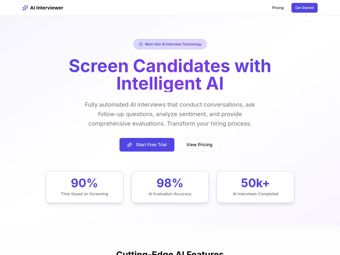 AI Interview Screening Platform for HR Teams