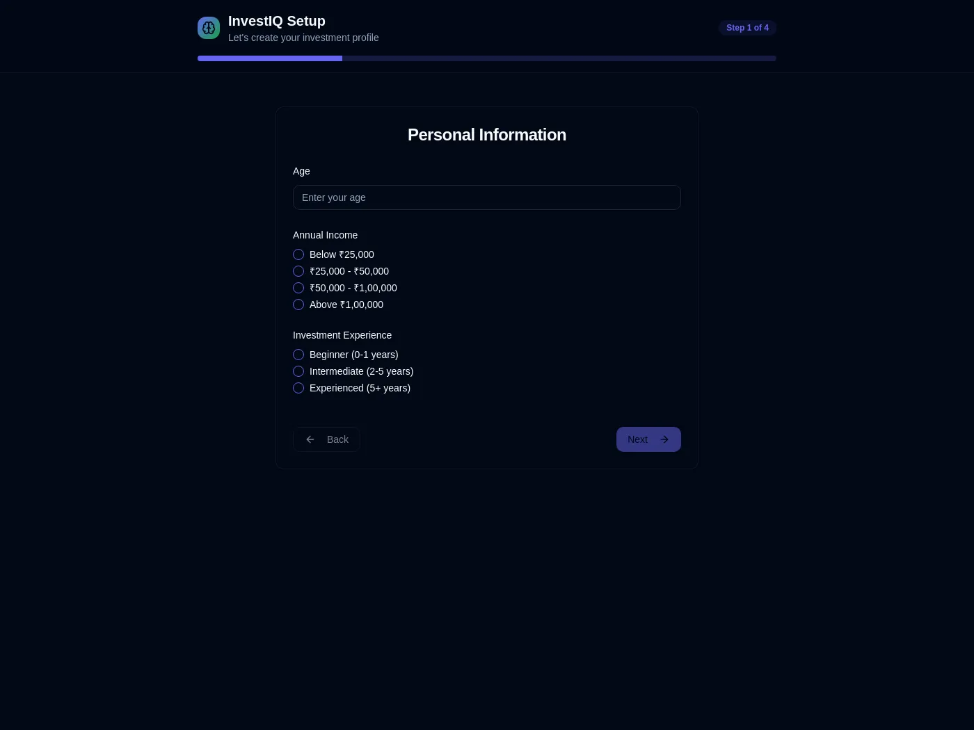 AI-Powered Investment Advisor Platform