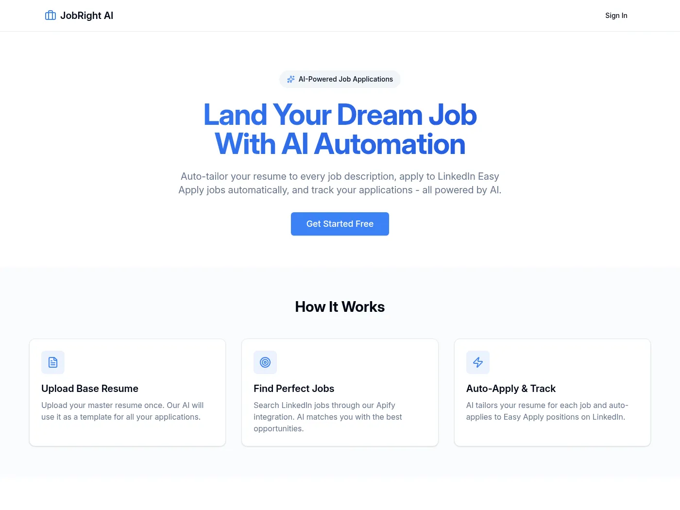 AI-Powered Job Application Assistant with Automated Resume Tailoring