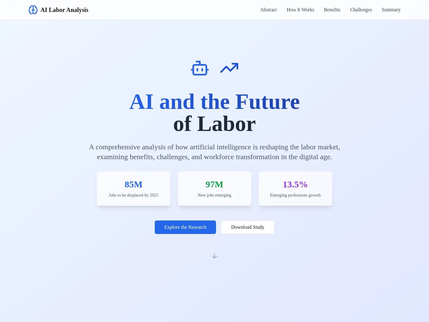 AI and the Future of Labor: Benefits, Challenges, and Workforce Transformation