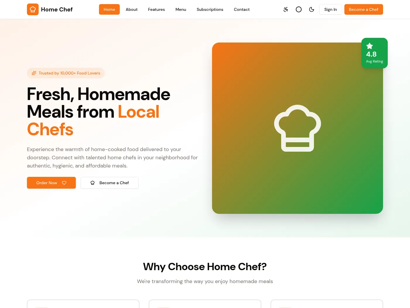 AI Landing Page Generator Platform