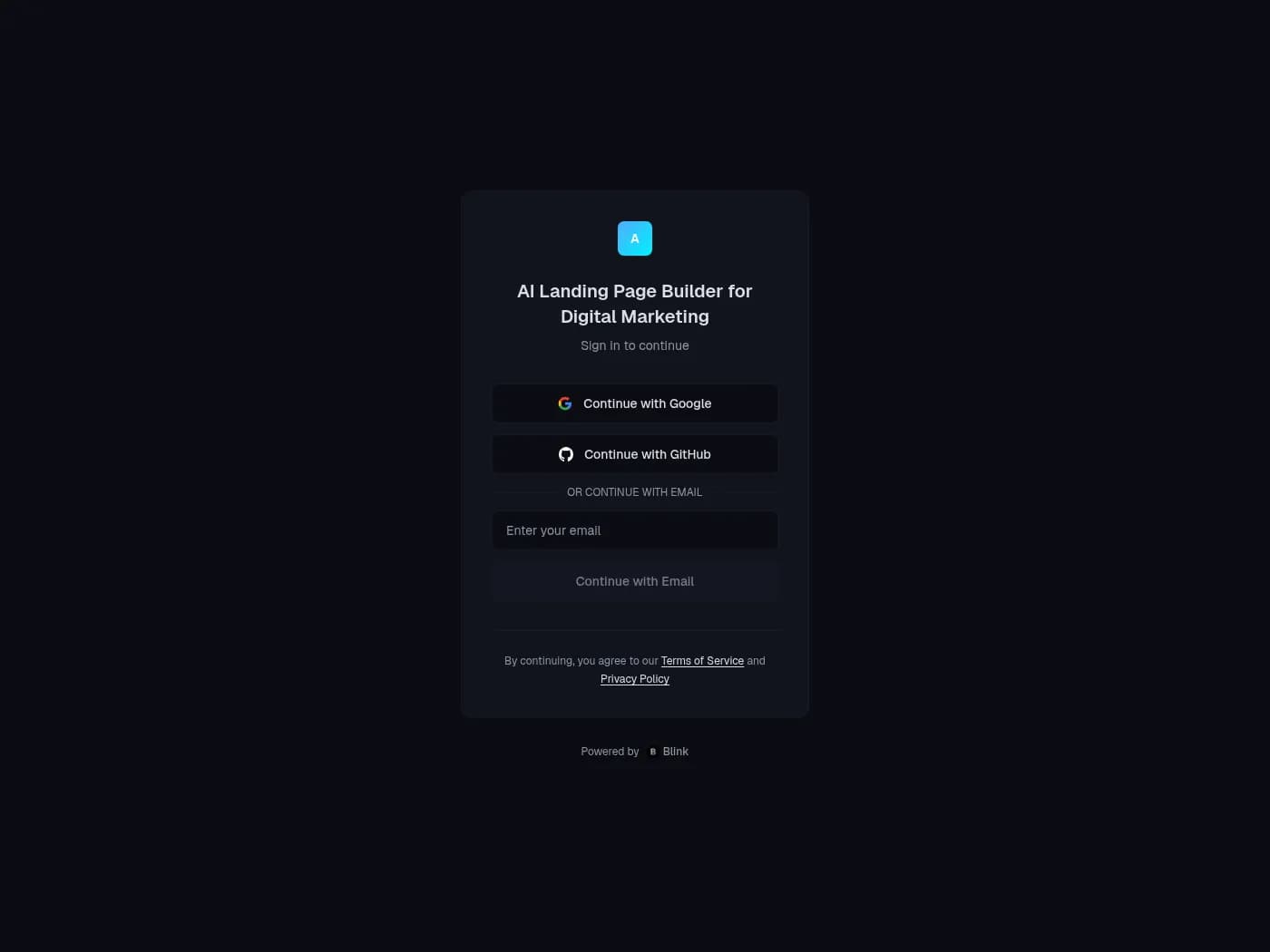 AI Landing Page Builder for Digital Marketing