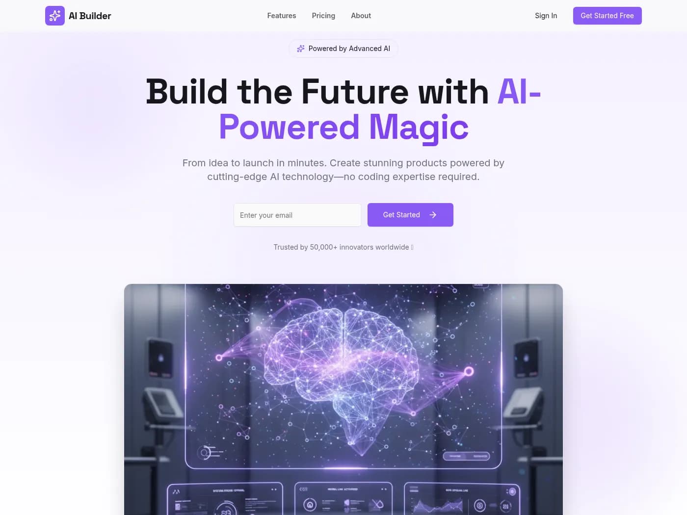AI Landing Page Builder