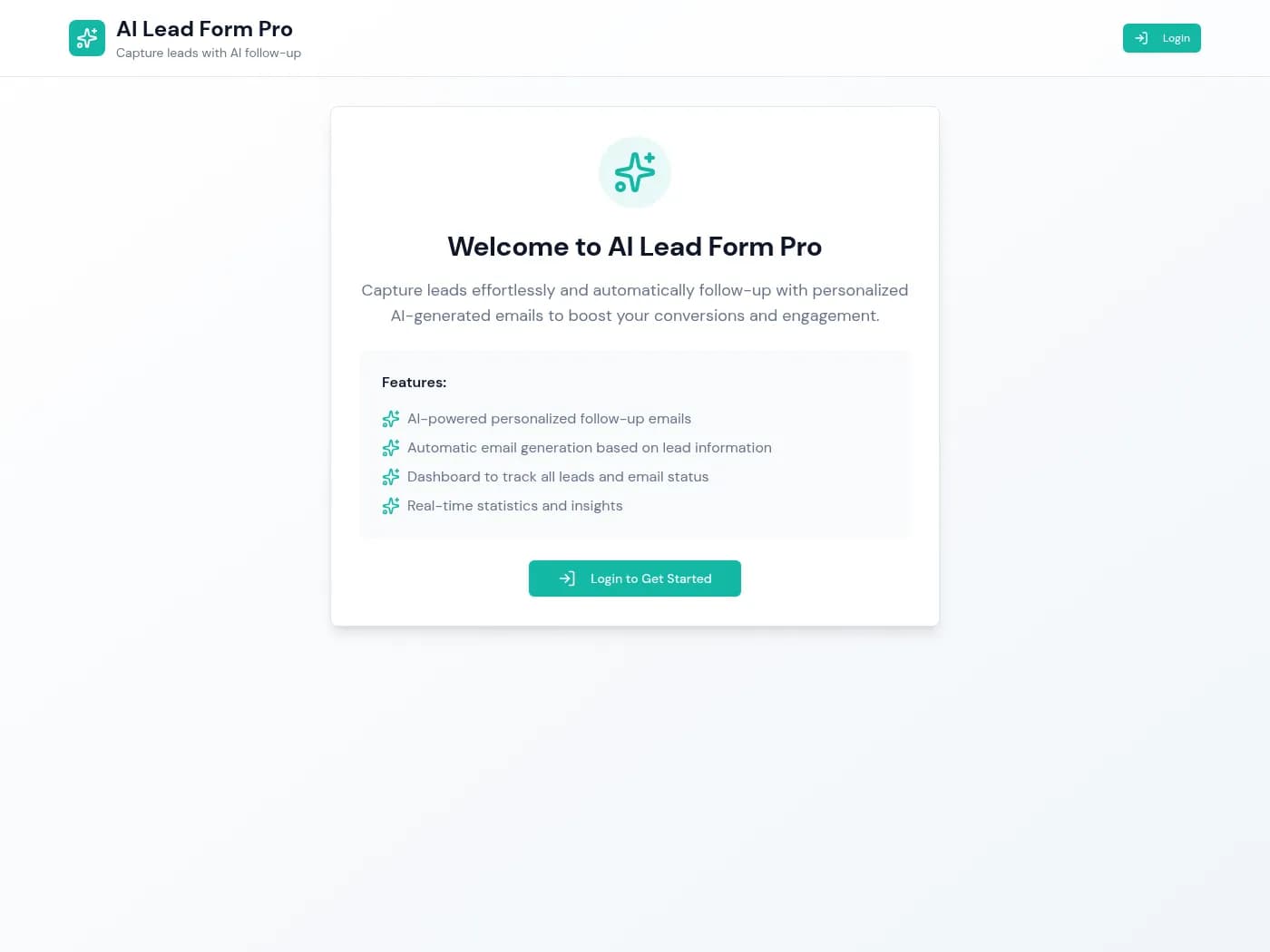 AI Lead Form Pro