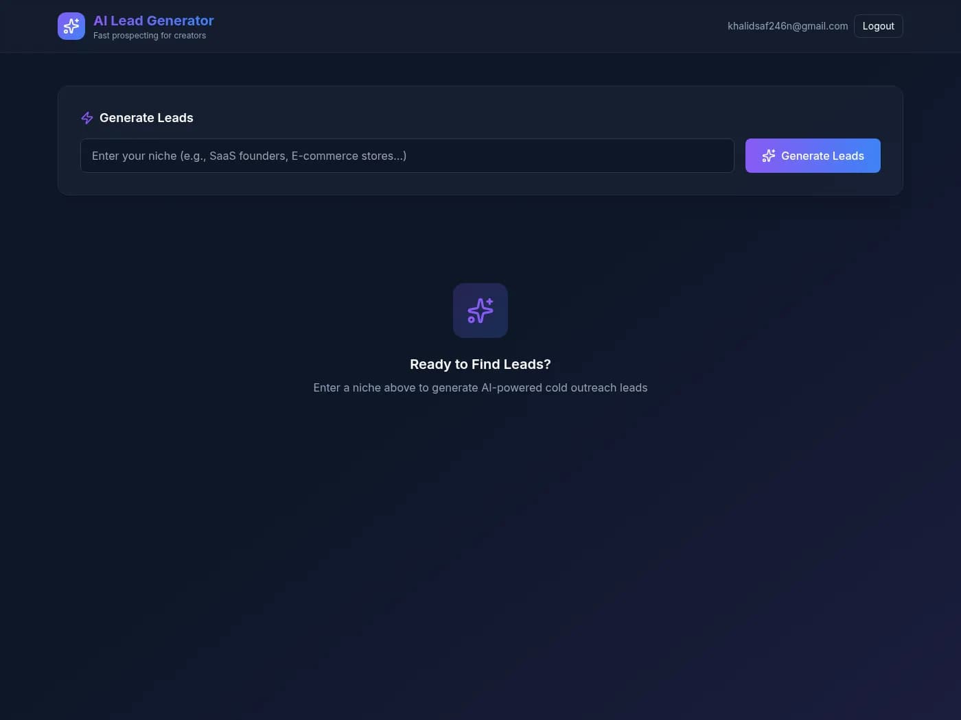 AI Lead Generator for Fast Prospecting
