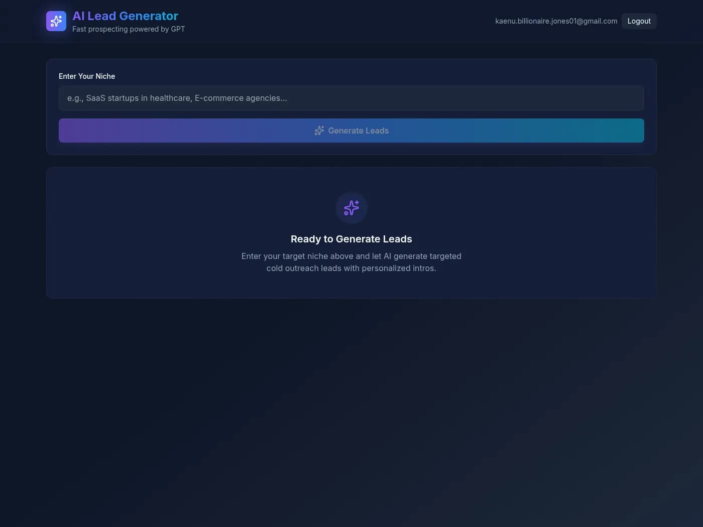 AI Lead Generator for Fast Prospecting