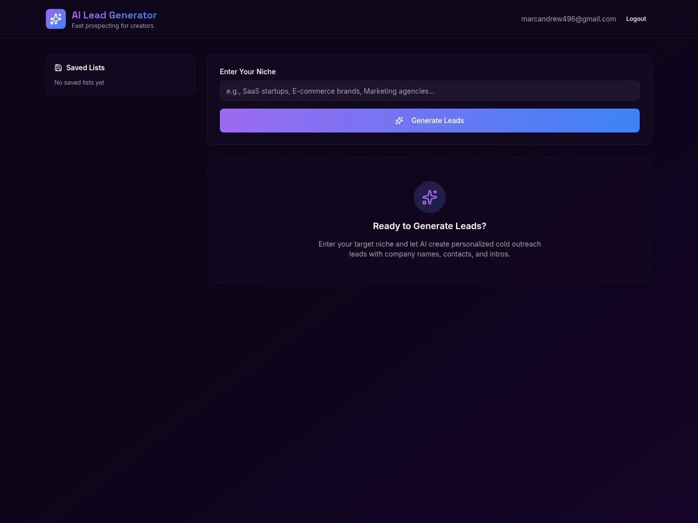 AI Lead Generator for Fast Prospecting
