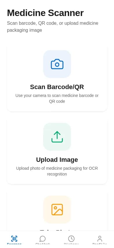 AI-Based Medicine Identification and Personalized Health Profile App