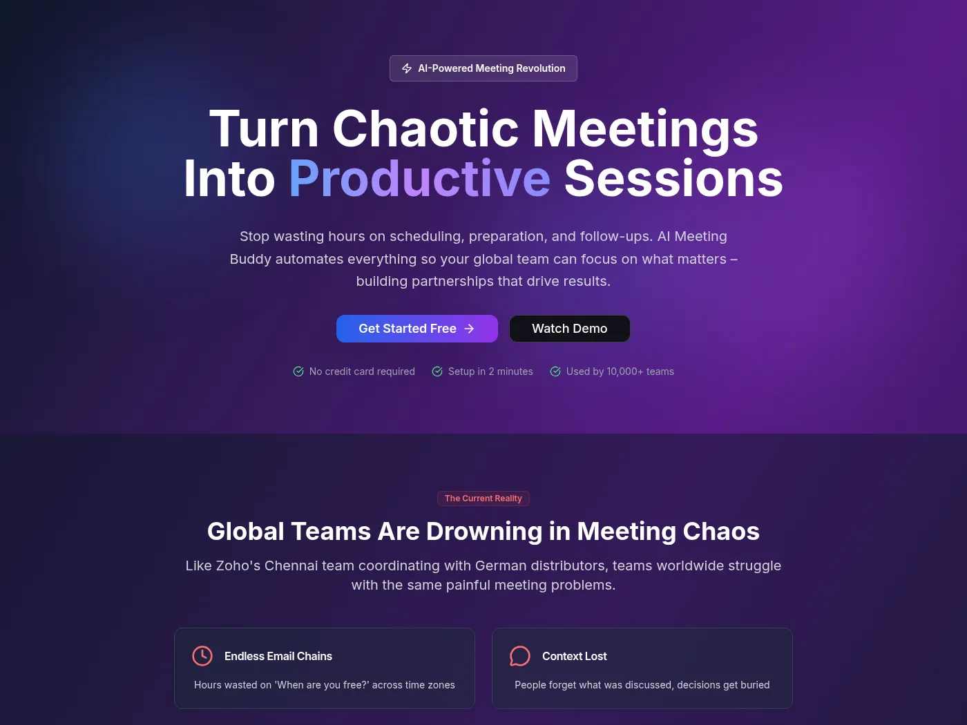 AI Meeting Buddy: The Future of Productive Global Team Meetings