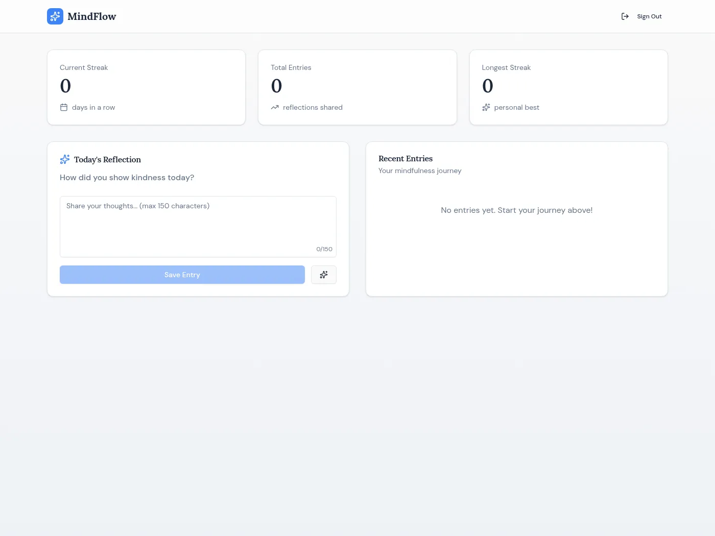 AI-Driven Micro-Journaling Web App