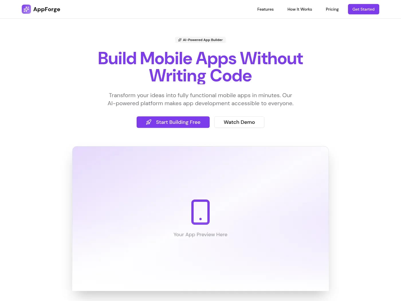 AI Mobile App Builder for Non-Techs