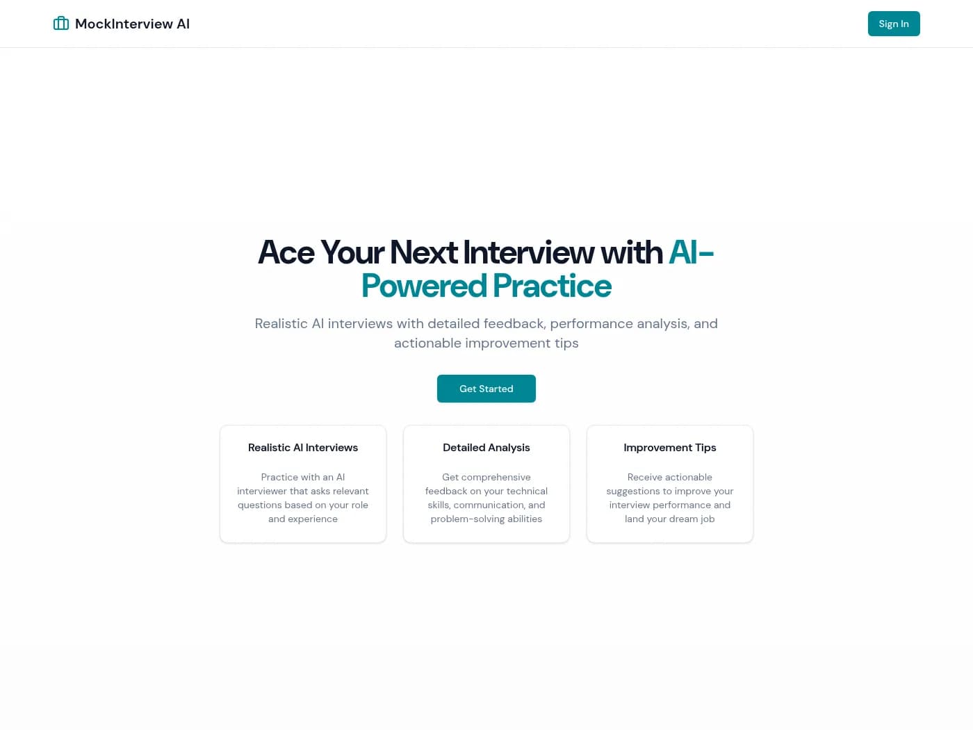 MockInterview AI