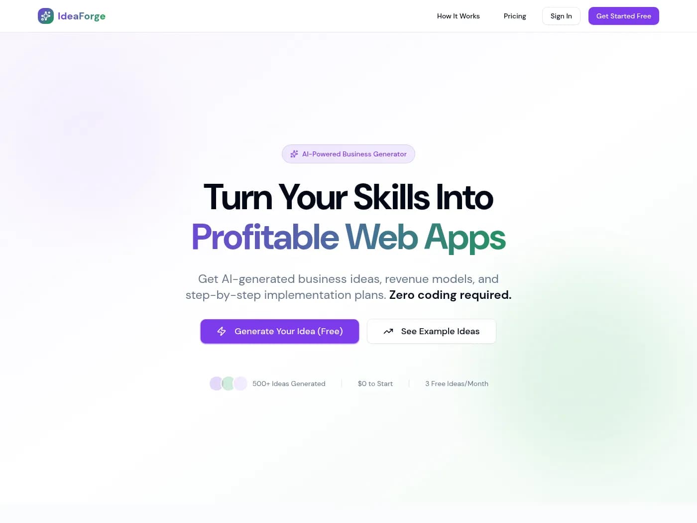 AI-Powered Money-Making Web App Generator