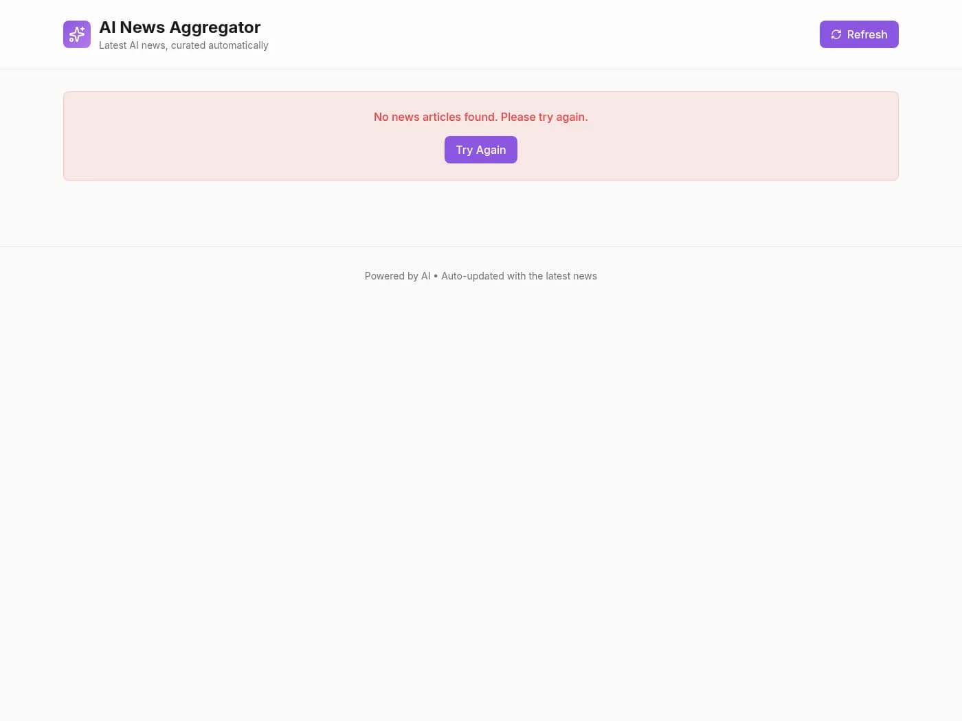 AI News Aggregator