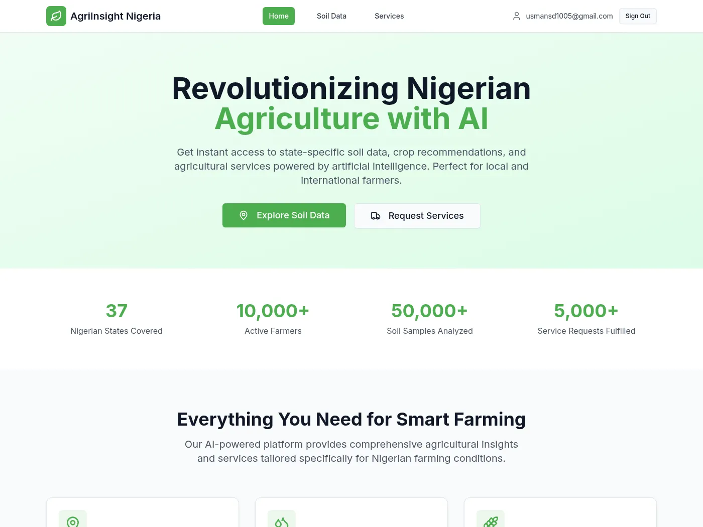 AI-Powered Nigerian Agricultural Insight Platform