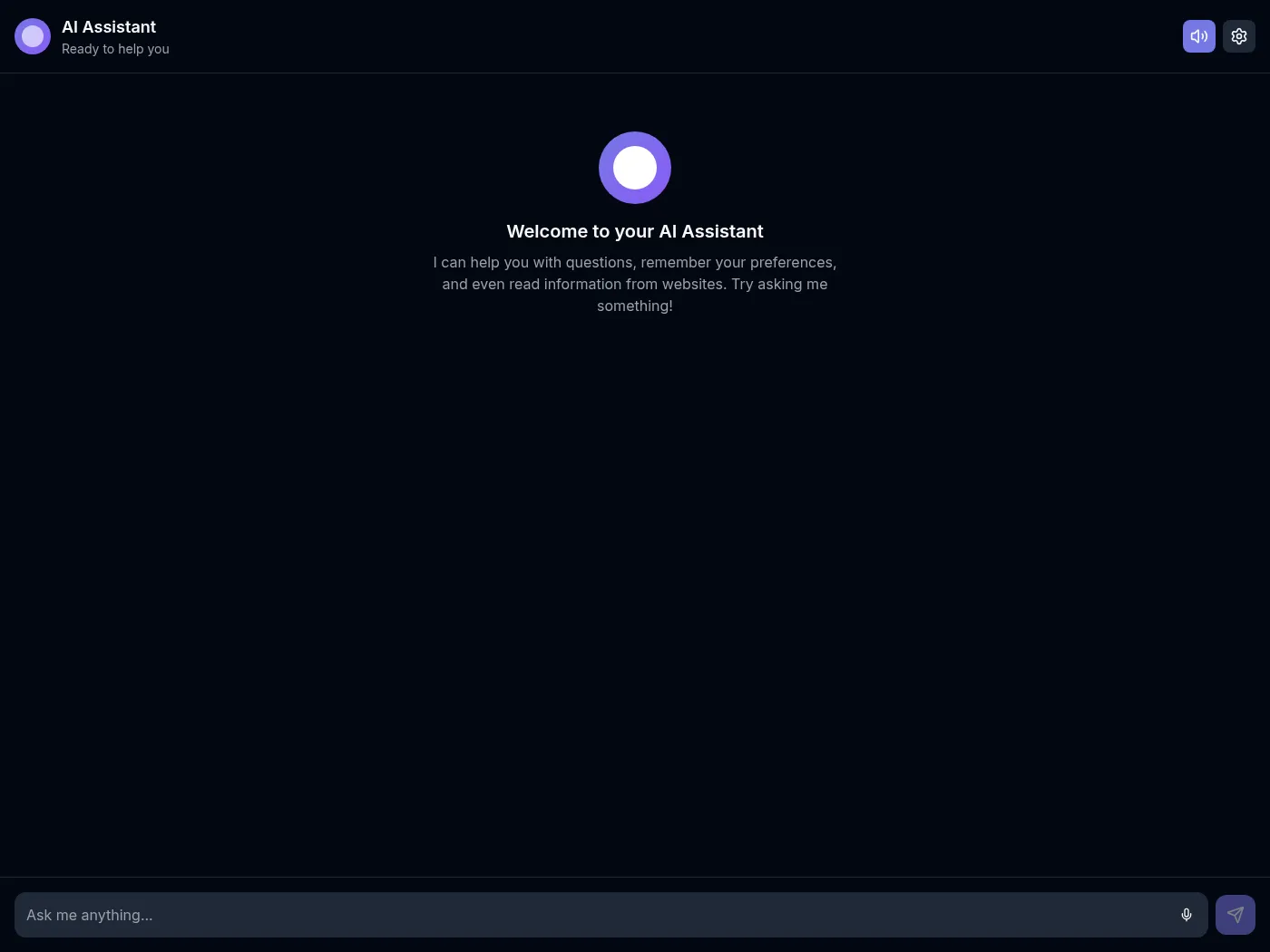 AI Personal Assistant with Web Integration
