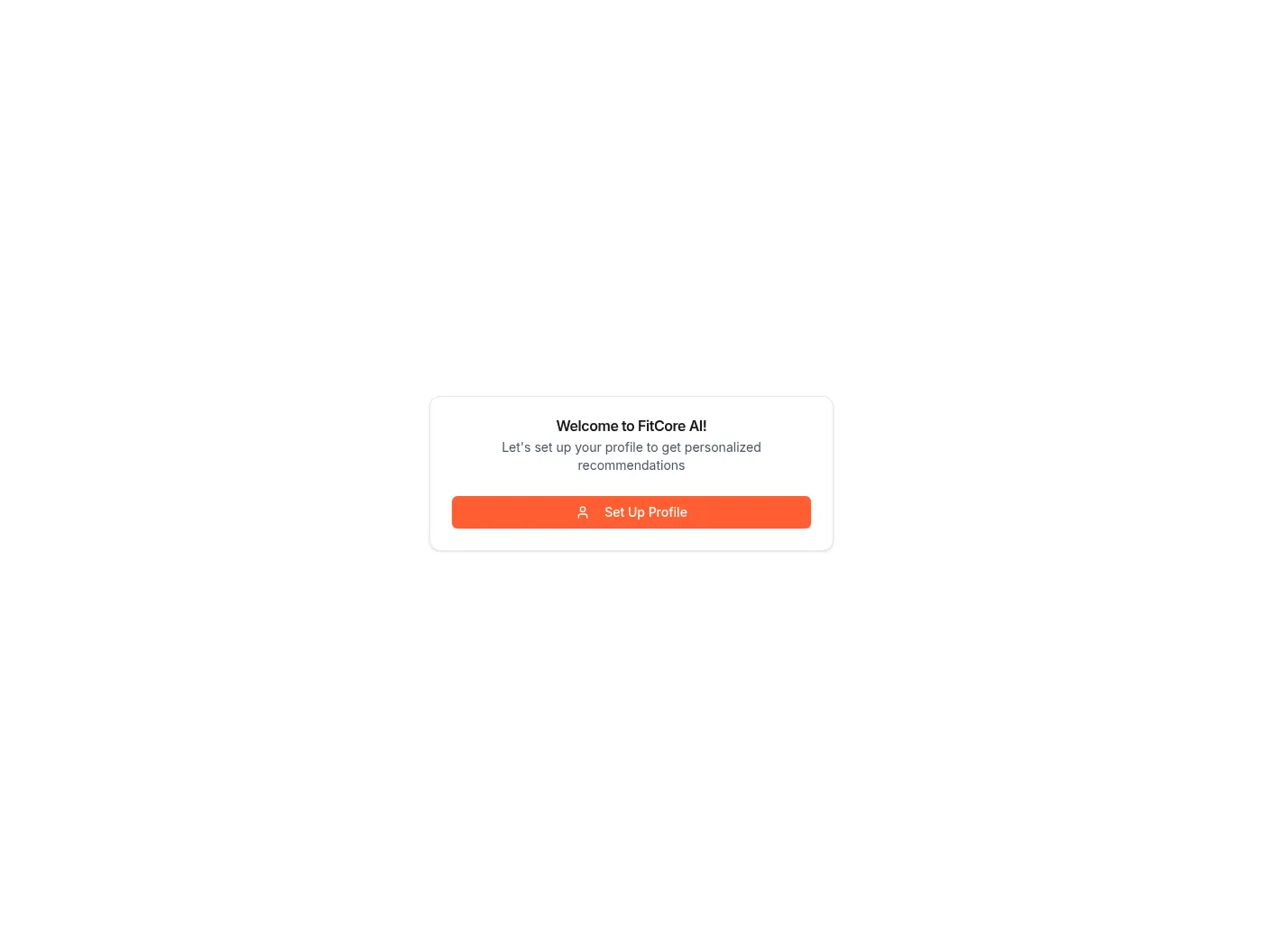 AI-Powered Personalized Fitness & Nutrition Companion