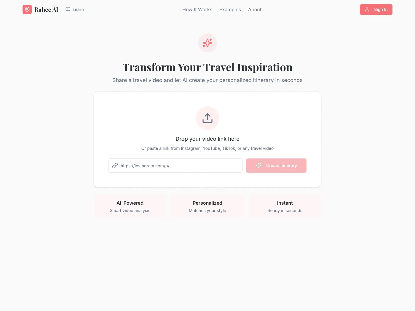 AI-Driven Personalized Travel Itinerary Generator